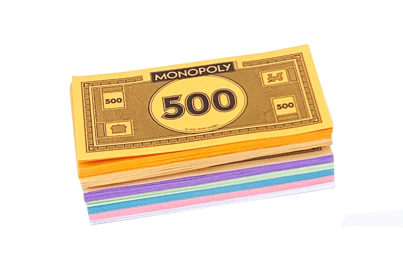 Monopoly Play Money Replacement Board Game Part - Etsy