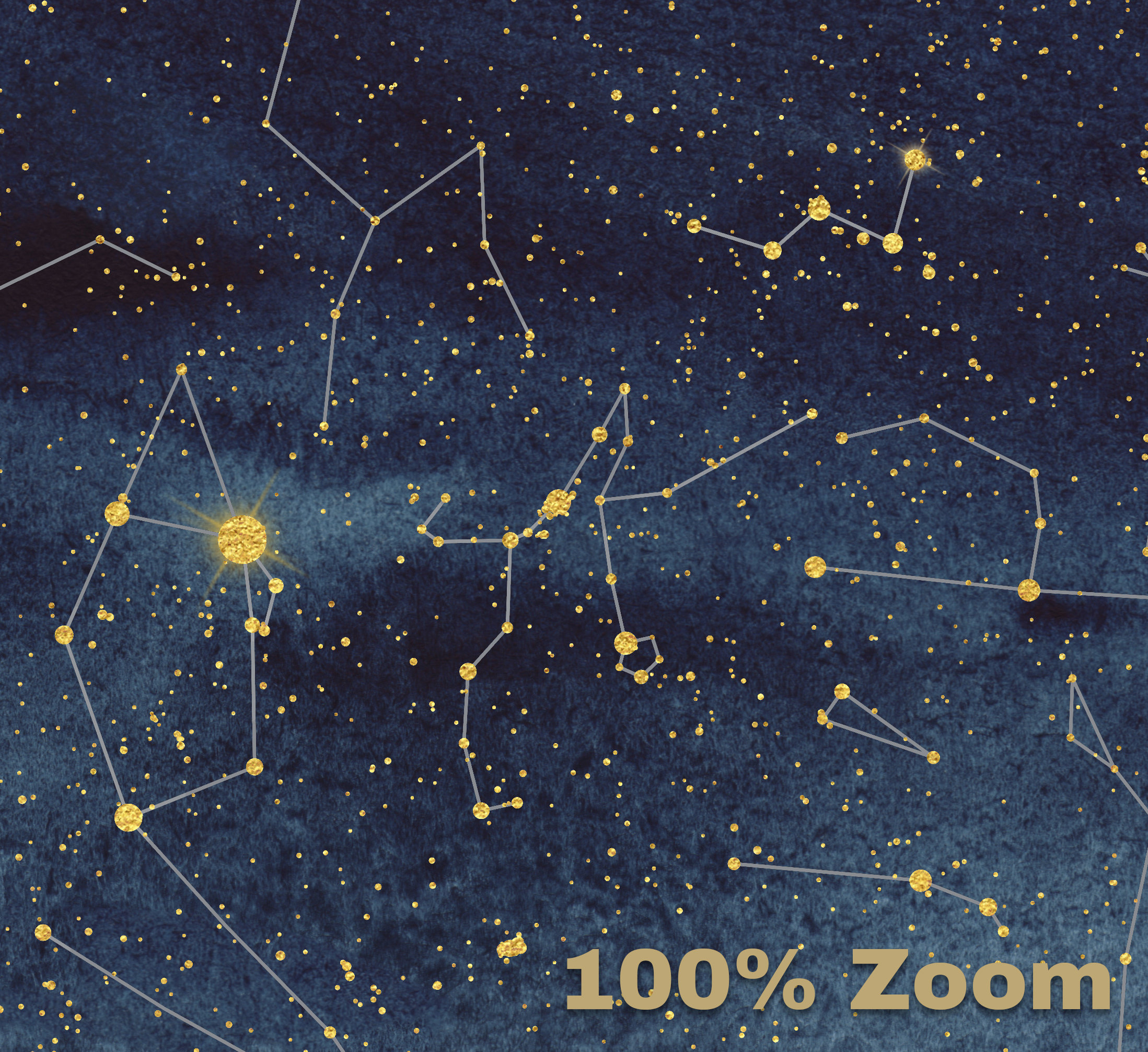 Carte des étoiles personnalisée par date, carte des constellations ...