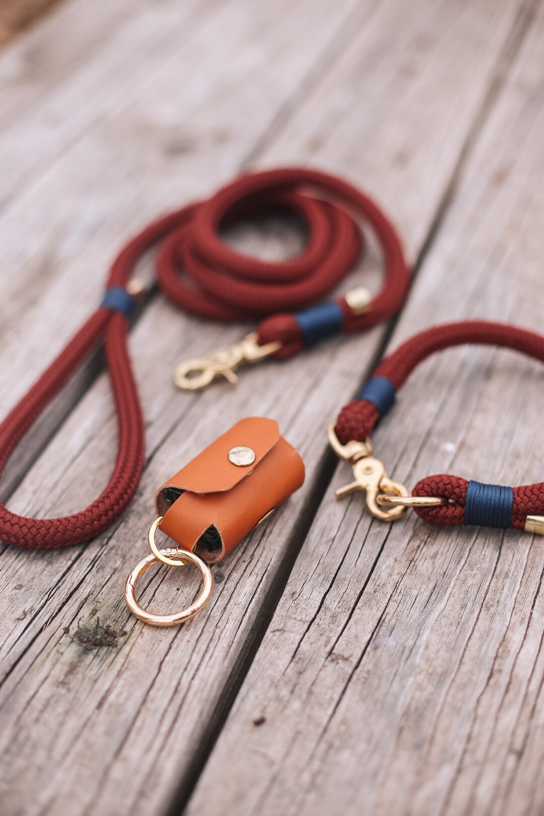 Rope Walking Set, Custom Matching Rope Collar and Leash Set With ...