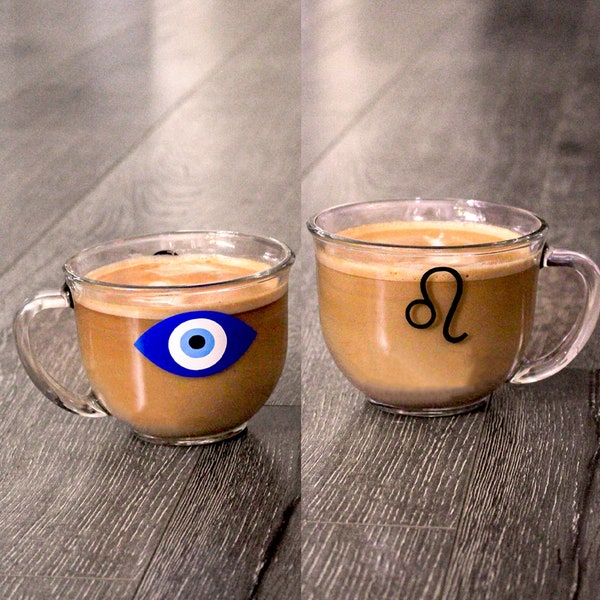 Evil Eye Glass Mugs - Etsy