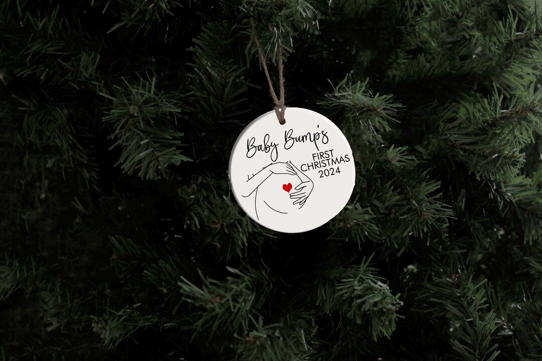 Baby Bumps First Christmas 2024, Christmas Ornament, Pregnancy ...