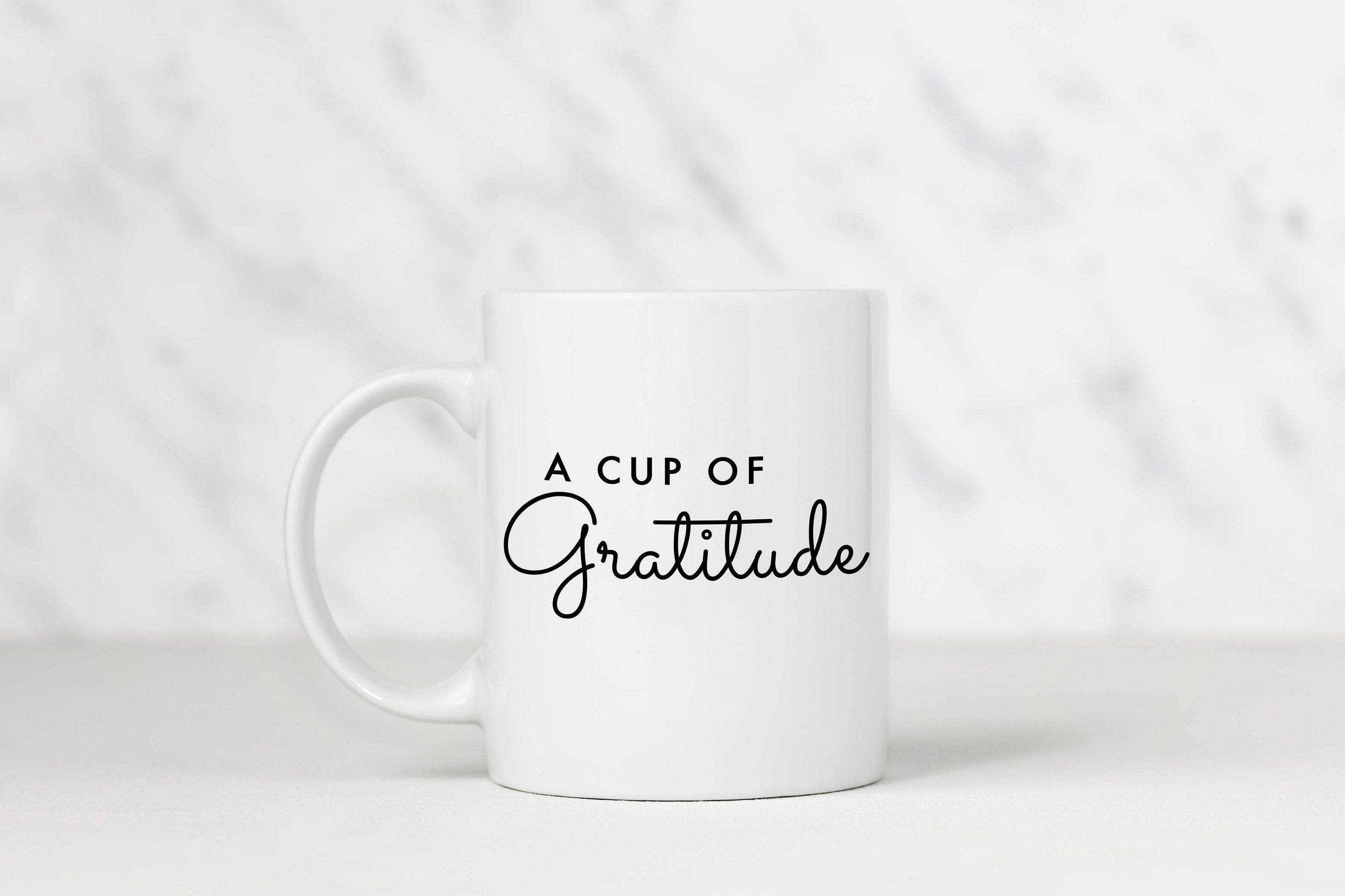 A Cup of Gratitude Mug 11 Oz Mug Thank You Mug Grateful - Etsy UK