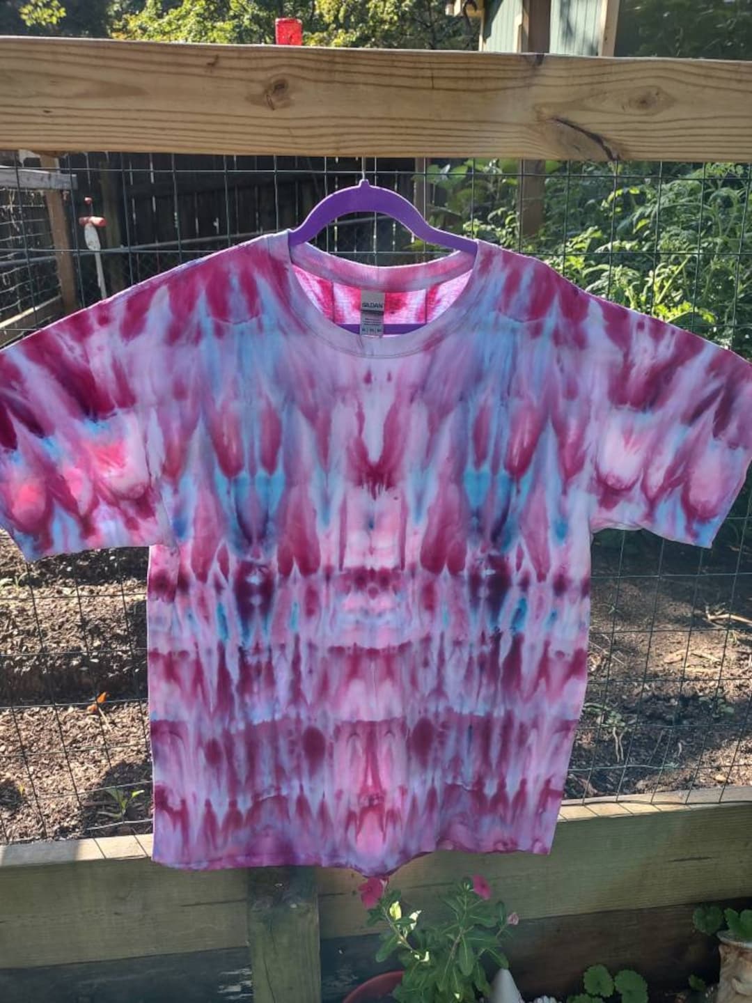 Ice Dye T-shirt - Etsy