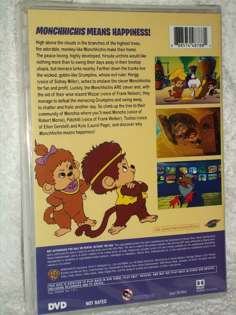 Monchhichis: the Complete DVD Series New & Sealed - Etsy