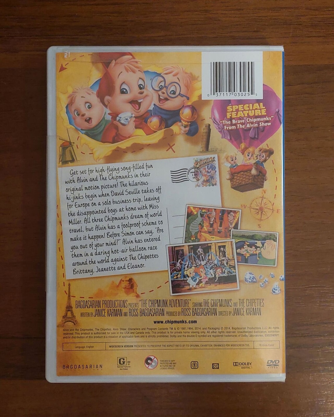 Alvin's the Chipmunk Adventure DVD, Diamond Edition New & Sealed - Etsy