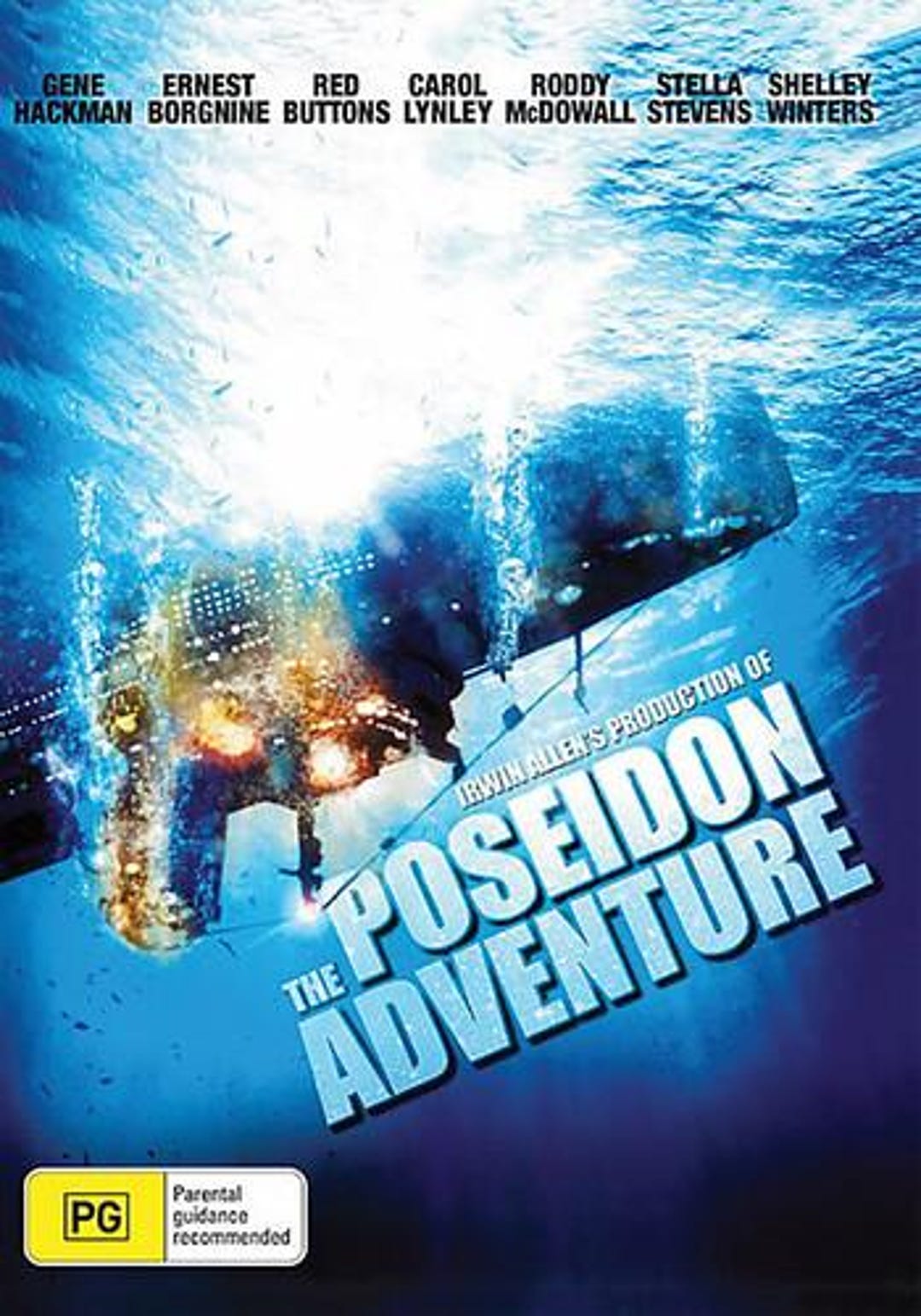 The Poseidon Adventure [DVD, 1972 Action/adventure Movie] Region 0 ...
