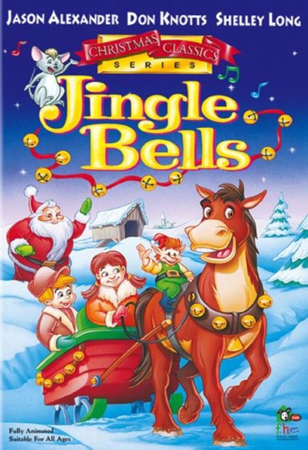 Jingle Bells [DVD, 1999 Cartoon] Region 1 Us/canada, New Sealed - Etsy