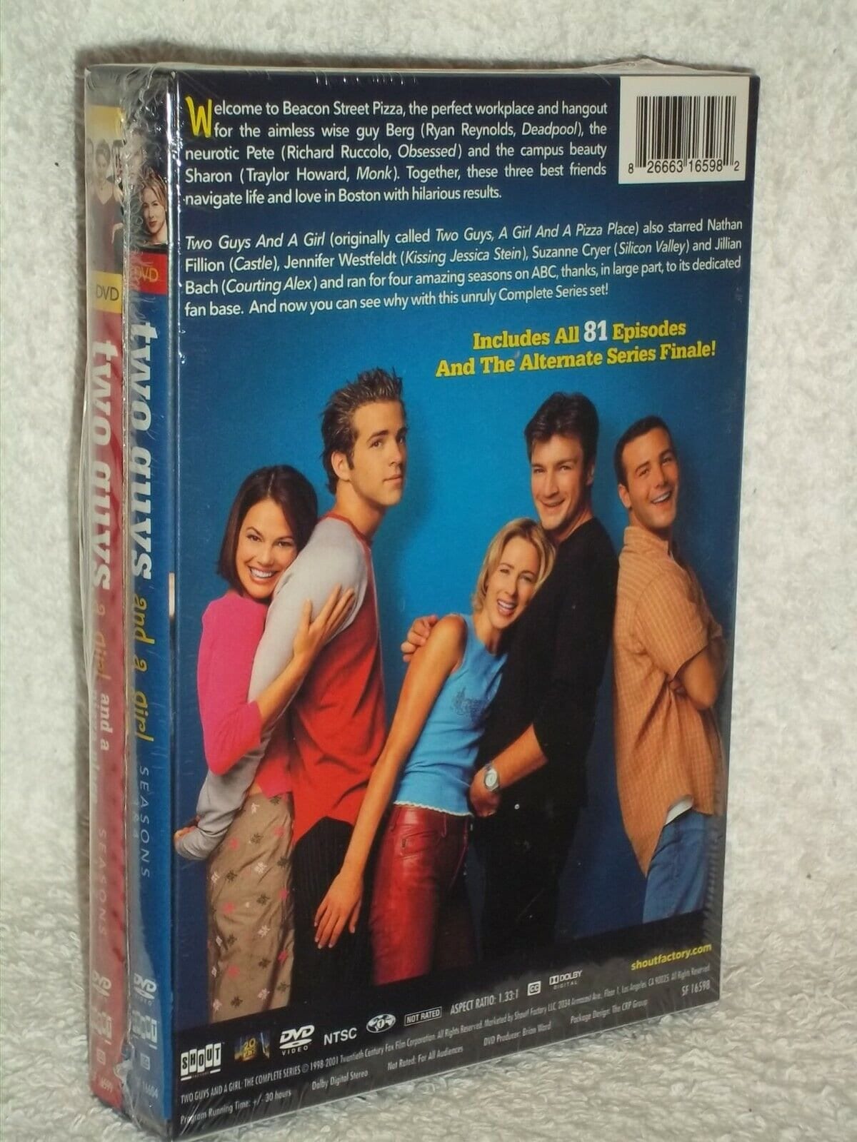 Two Guys a Girl and a Pizza Place, Complete Set DVD, 11-disc Set Region 1 Us/canada, New ...