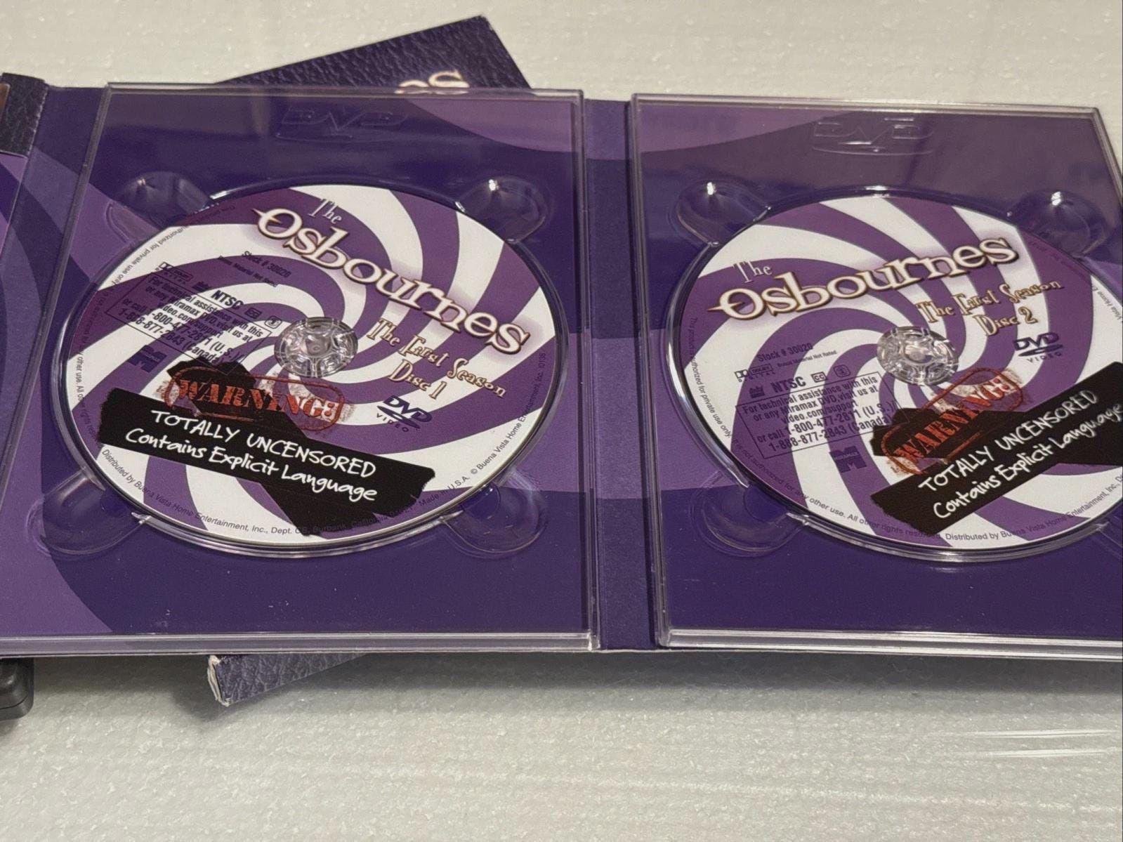 The Osbournes Ozzy Osbourne Seasons 1 and 2 DVD Set Rare OOP MTV ...