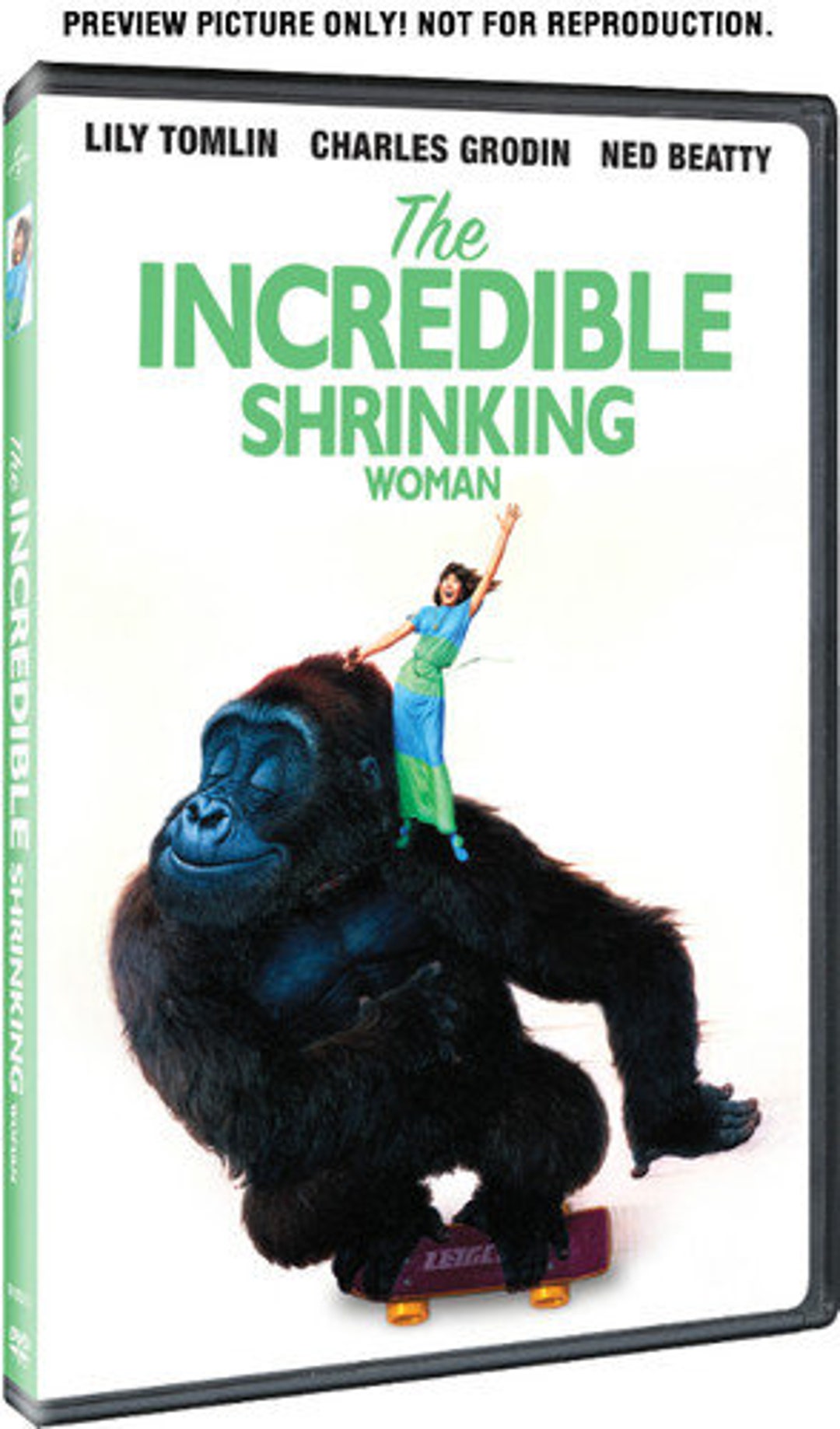 The Incredible Shrinking Woman [DVD, 1981 Movie] Region 1 for Us/canada, New & Sealed, Free ...