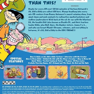 Ed, Edd N Eddy: the Complete Series (DVD, 10 Disc Set) Region 1 for Us ...