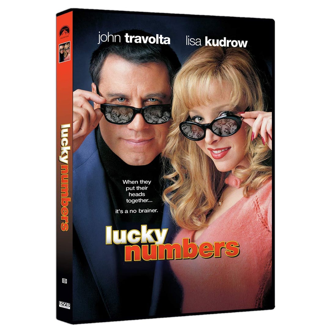 Lucky Numbers [DVD, Comedy Movie] Region 1 for Us/canada, New & Sealed ...