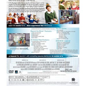 Elf [DVD, 2003 Christmas Movie] Region 1 for Us/canada, New & Sealed ...