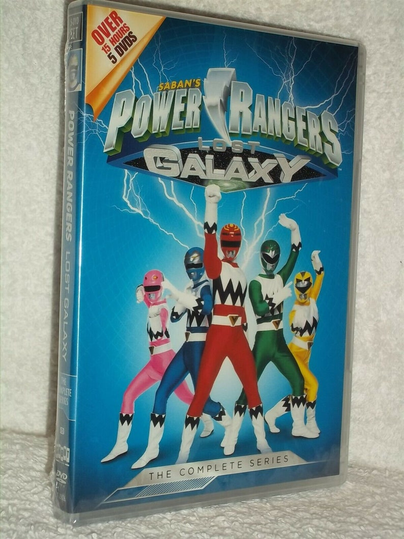 Power Rangers: Lost Galaxy Complete Series DVD, 1999 Region 1 for Us ...