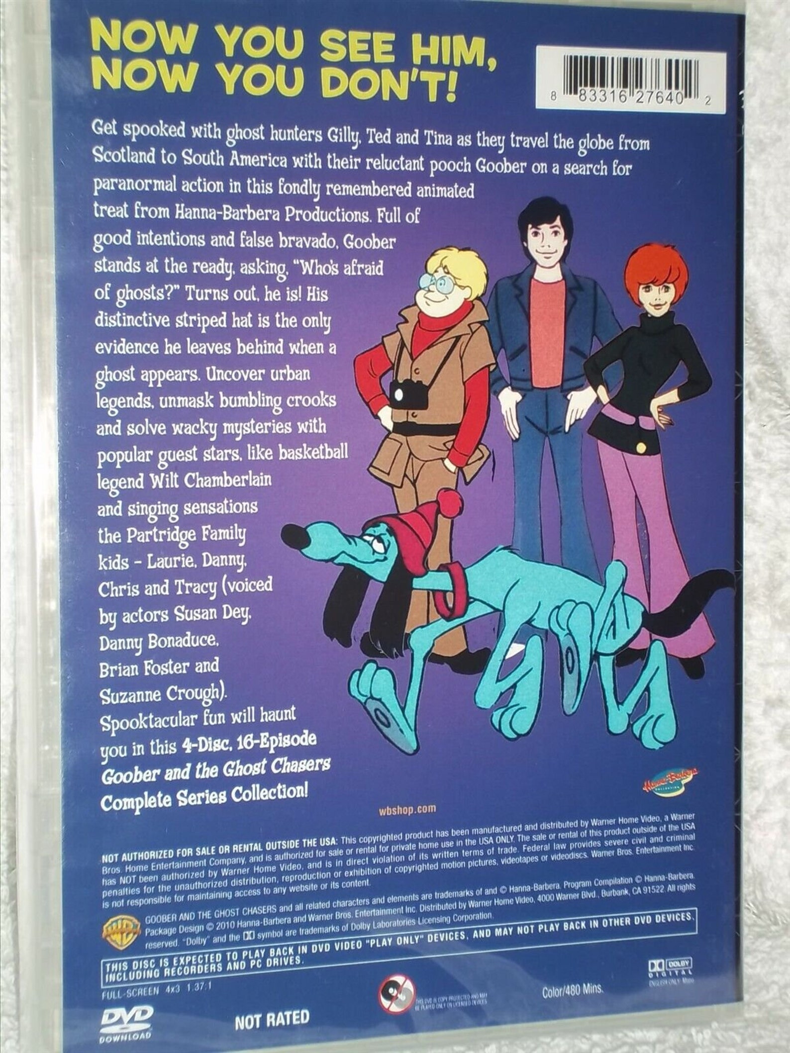 Goober & the Ghost Chasers: the Complete Series DVD 4-disc Set Region 1 ...