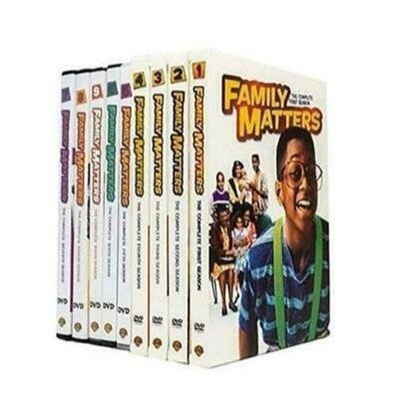Family Matters: Complete Series DVD Seasons 1-9 Region 1 - Etsy