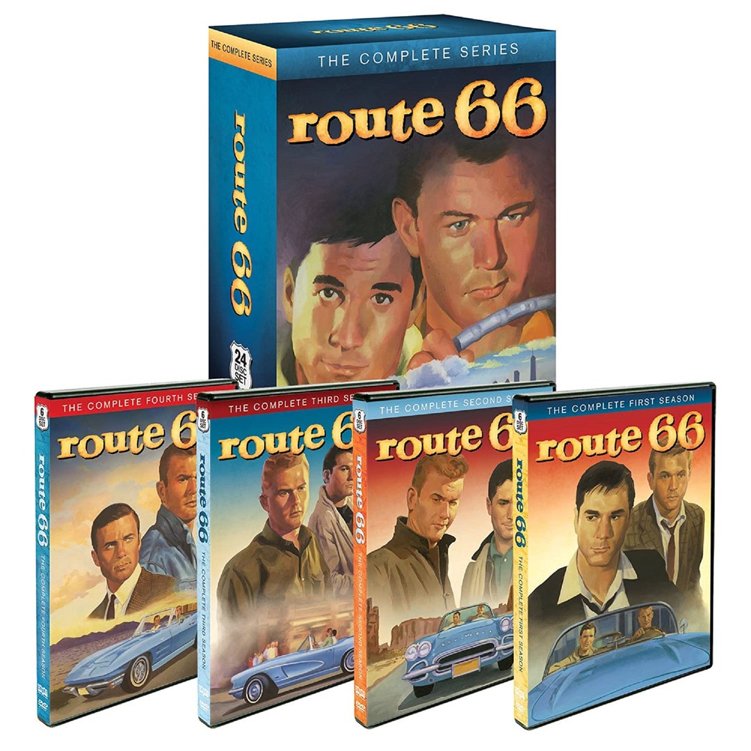 Route 66: the Complete Series [DVD, 24 Disc Set] Martin Milner George ...