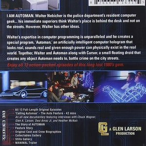 New/sealed, Automan: the Complete Series [DVD, 4 Disc Set] Region 1 for ...