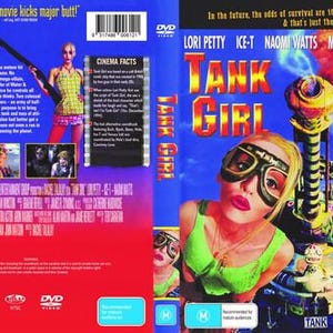 Tank Girl [DVD, 1995 Science Fiction/comedy Movie] Region 0 Plays ...