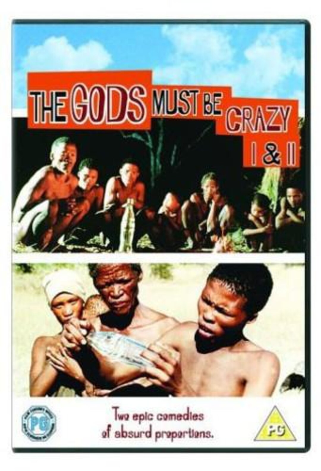 The Gods Must Be Crazy I & II [DVD, Comedy Movies, 2 Disc Set] Region 0 ...