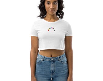 Rainbow Crop Top | Etsy