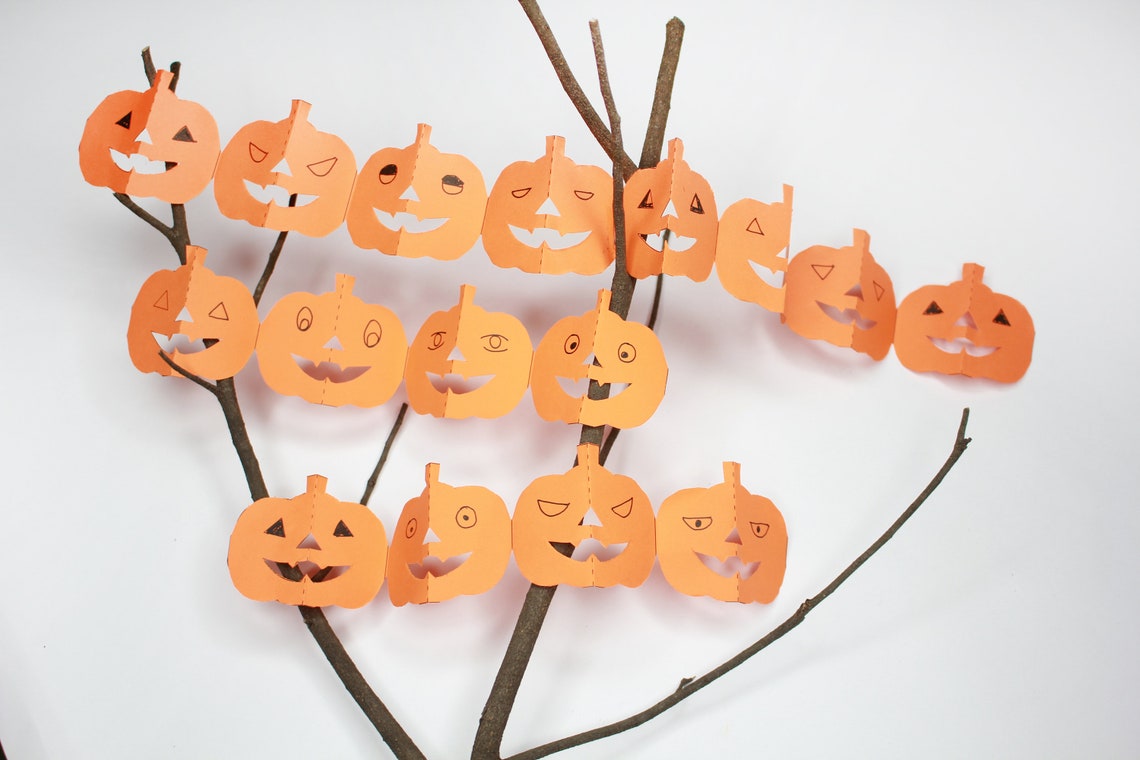 Printable 8 Halloween Printable Garland Halloween Printable - Etsy