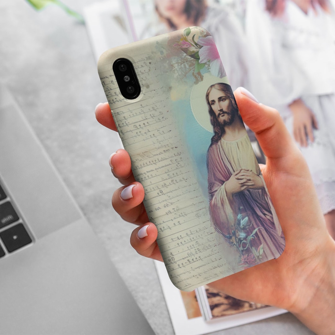Catholic Art Phone Case for iPhone Samsung Galaxy Durable Jesus Art ...