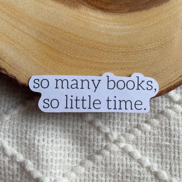 So Many Books - Etsy