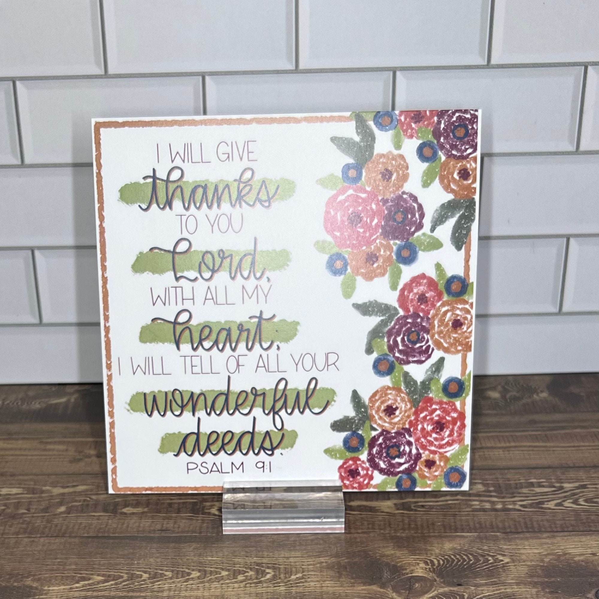 Thanks and Praise Scripture Cards, Holiday Gift, Christian Gift, Bible ...