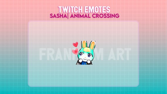 SASHA ANIMAL CROSSING Emote | Etsy