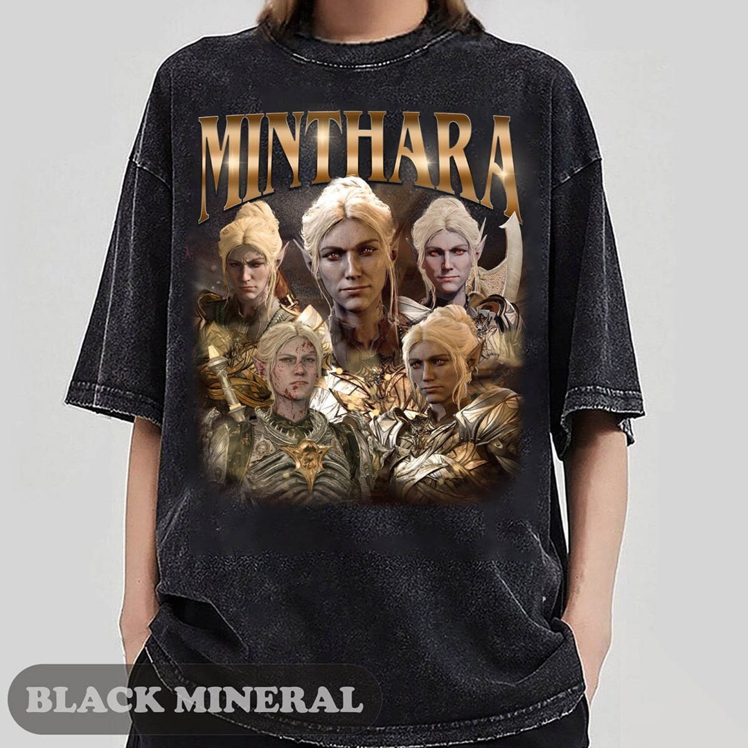 Minthara Black Vintage Shirt, Minthara Comfort Colors Vintage Tshirt ...