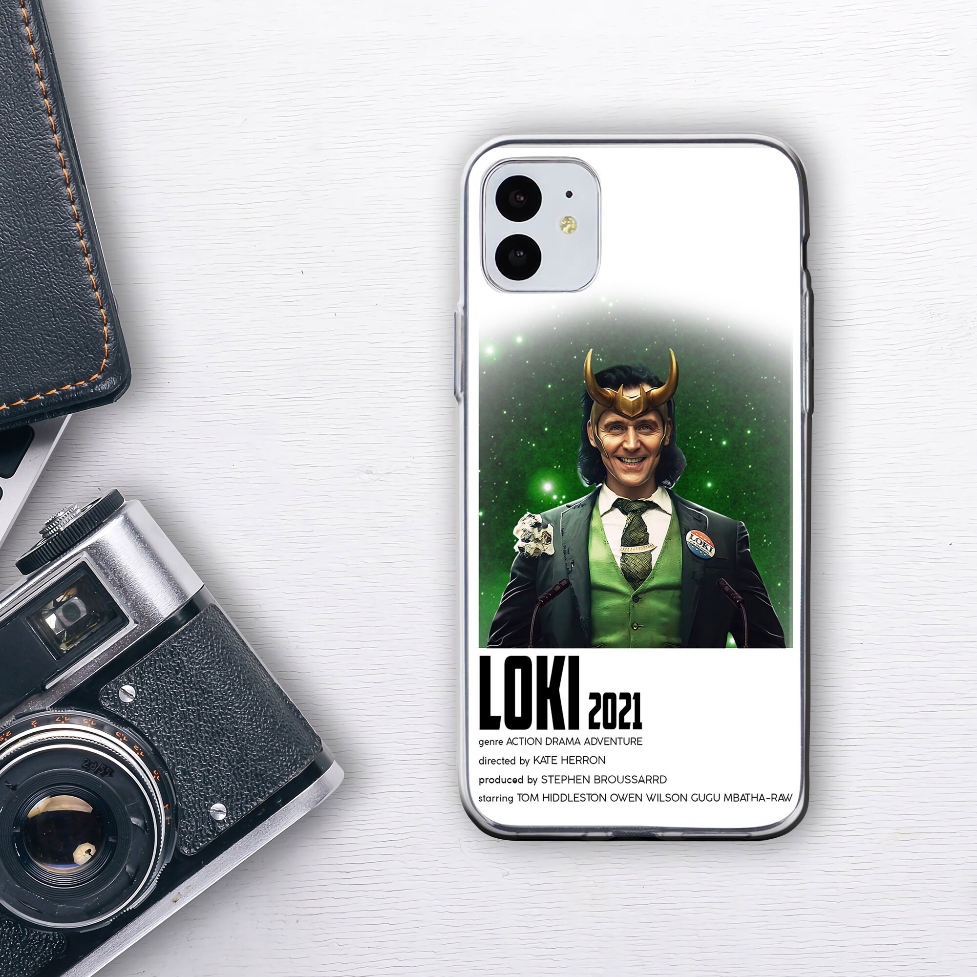 Loki 2021 Phone Case Loki Phone Case Marvel Avengers Loki | Etsy