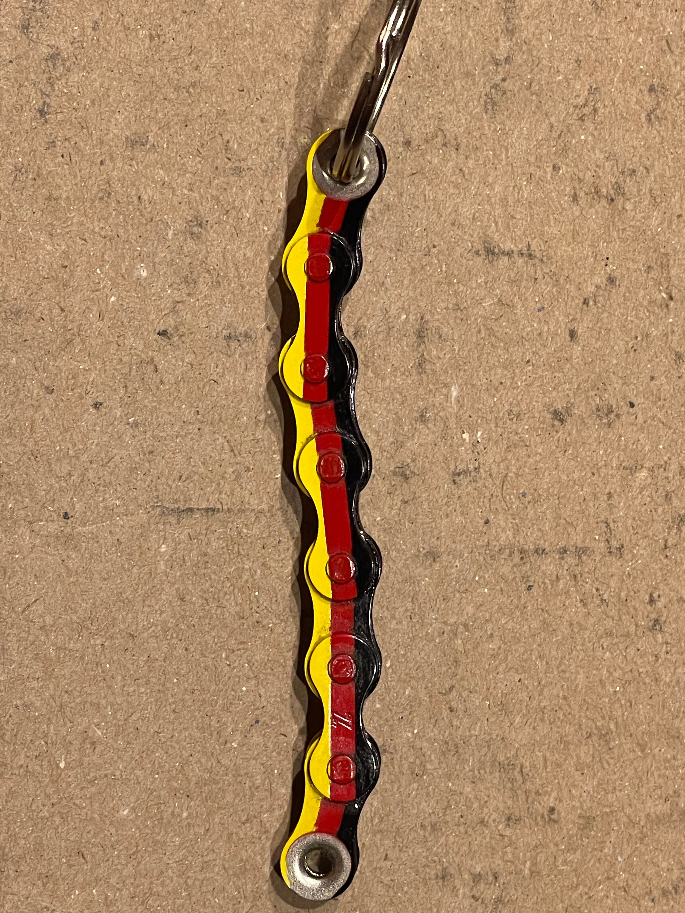 Bicycle Chain Keychain - Etsy