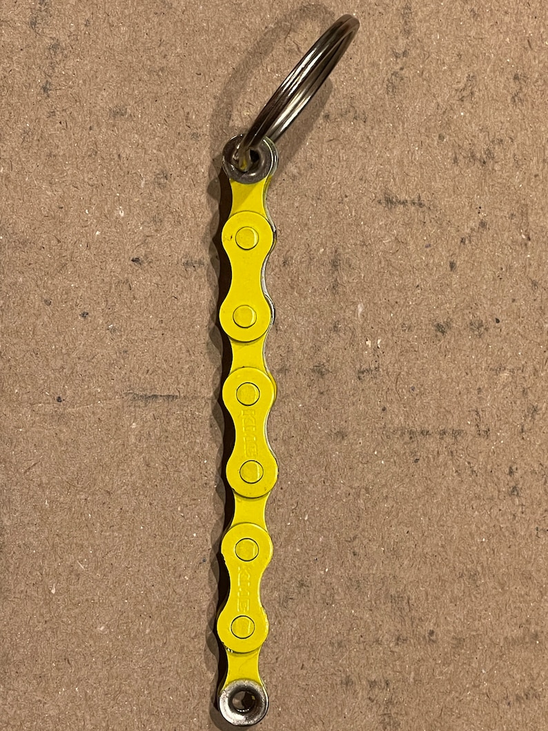 Bicycle Chain Keychain - Etsy