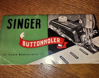Singer Buttonholer - Etsy