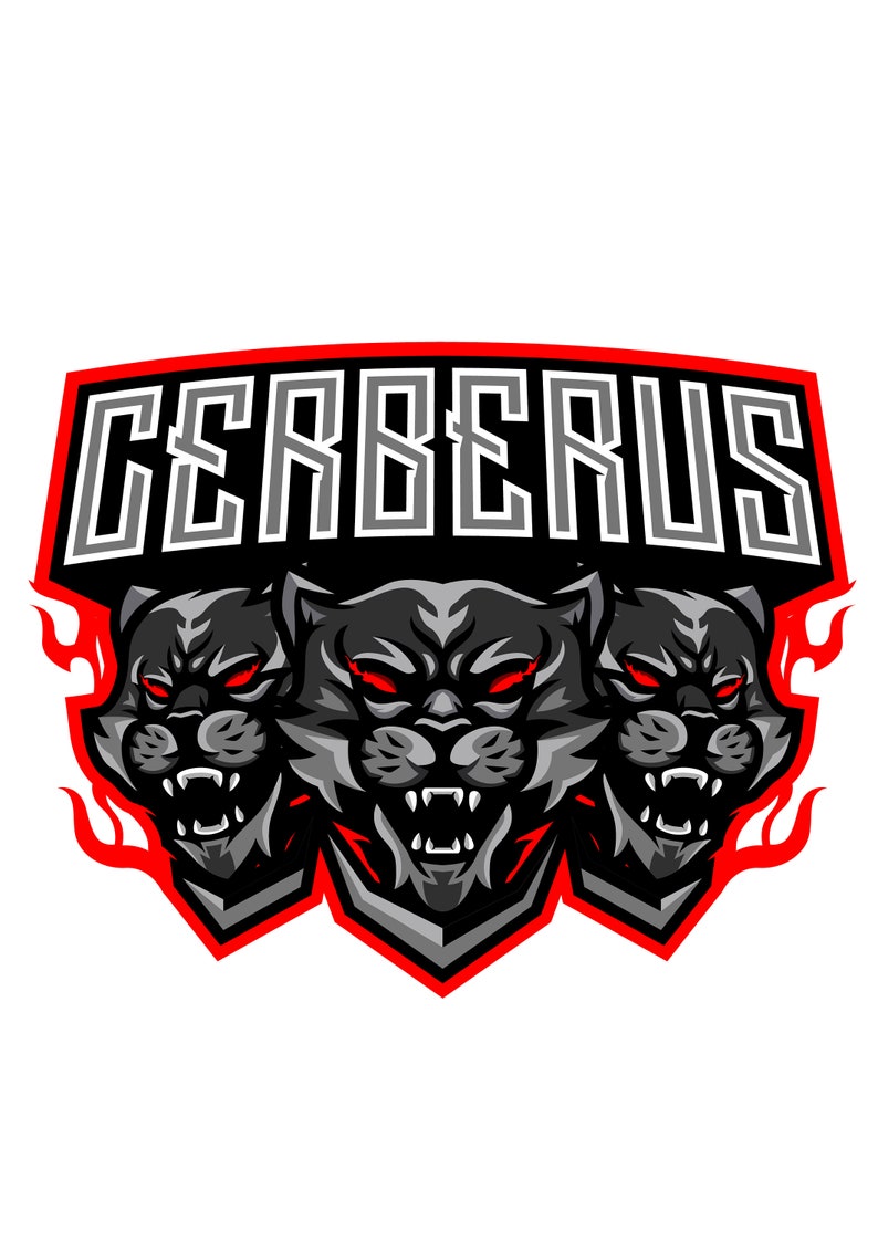 Cerberus SVG Mythical Creature SVG Three Headed Dog SVG | Etsy