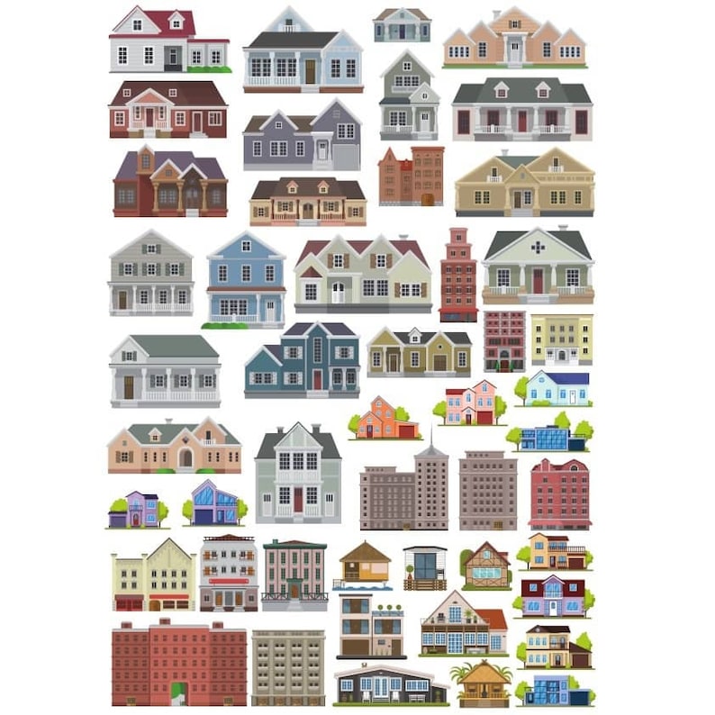 House SVG Building Svg Home Svg House Cricut House - Etsy UK