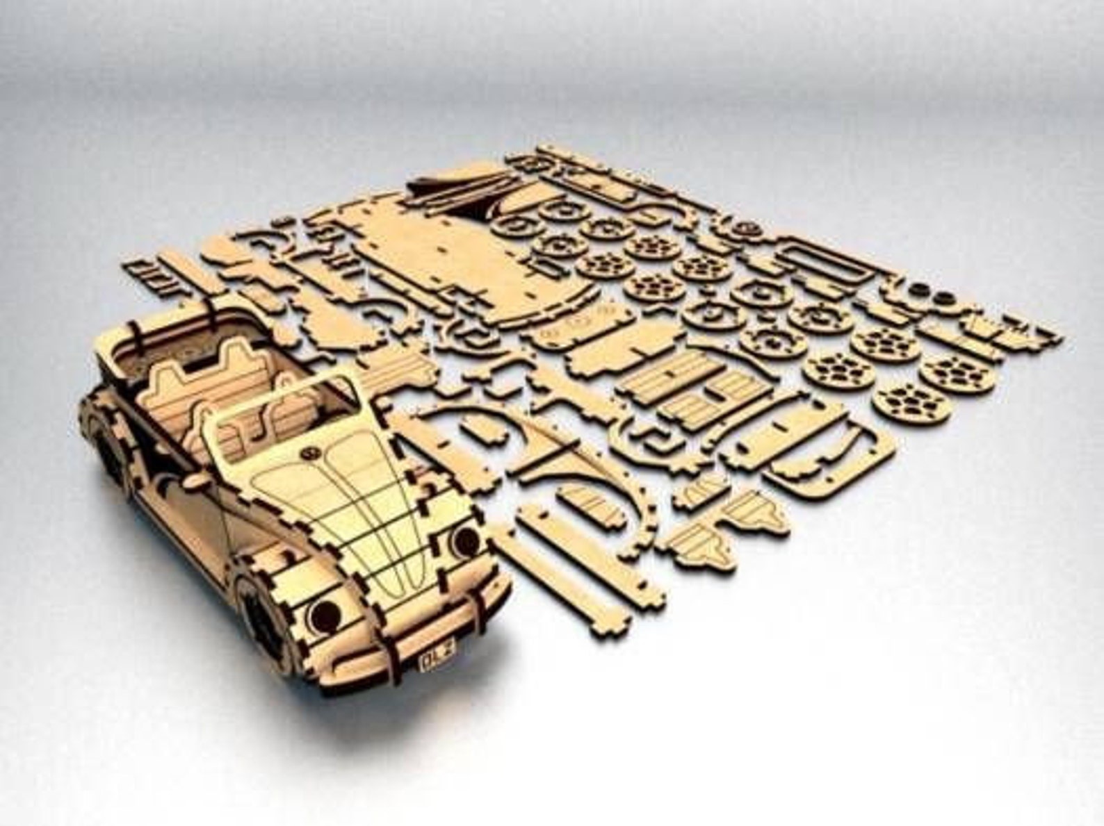 Volkswagen Beetle Laser Cut VW Car Laser Cut File VW Car - Etsy Australia