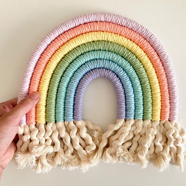 Macrame Rainbow - Etsy