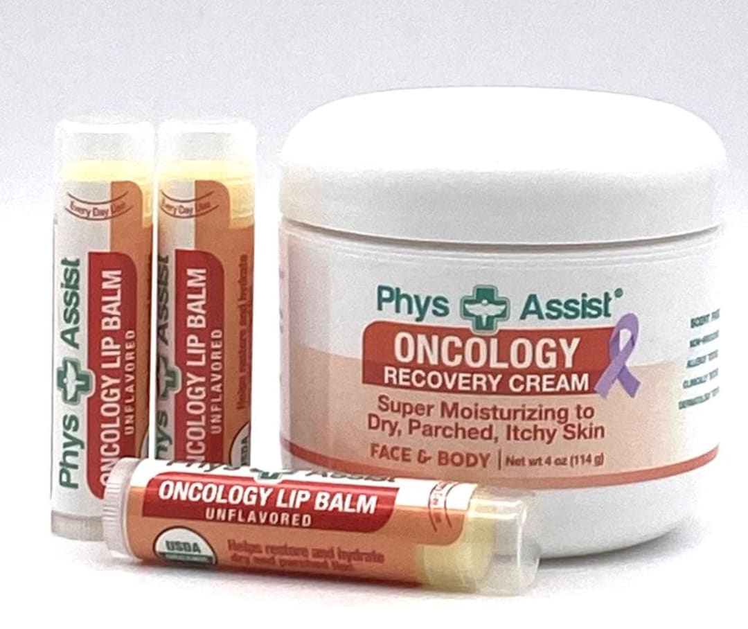 Oncology Recovery Cream Unscented Lip Balm Unflavored. Special Set for ...