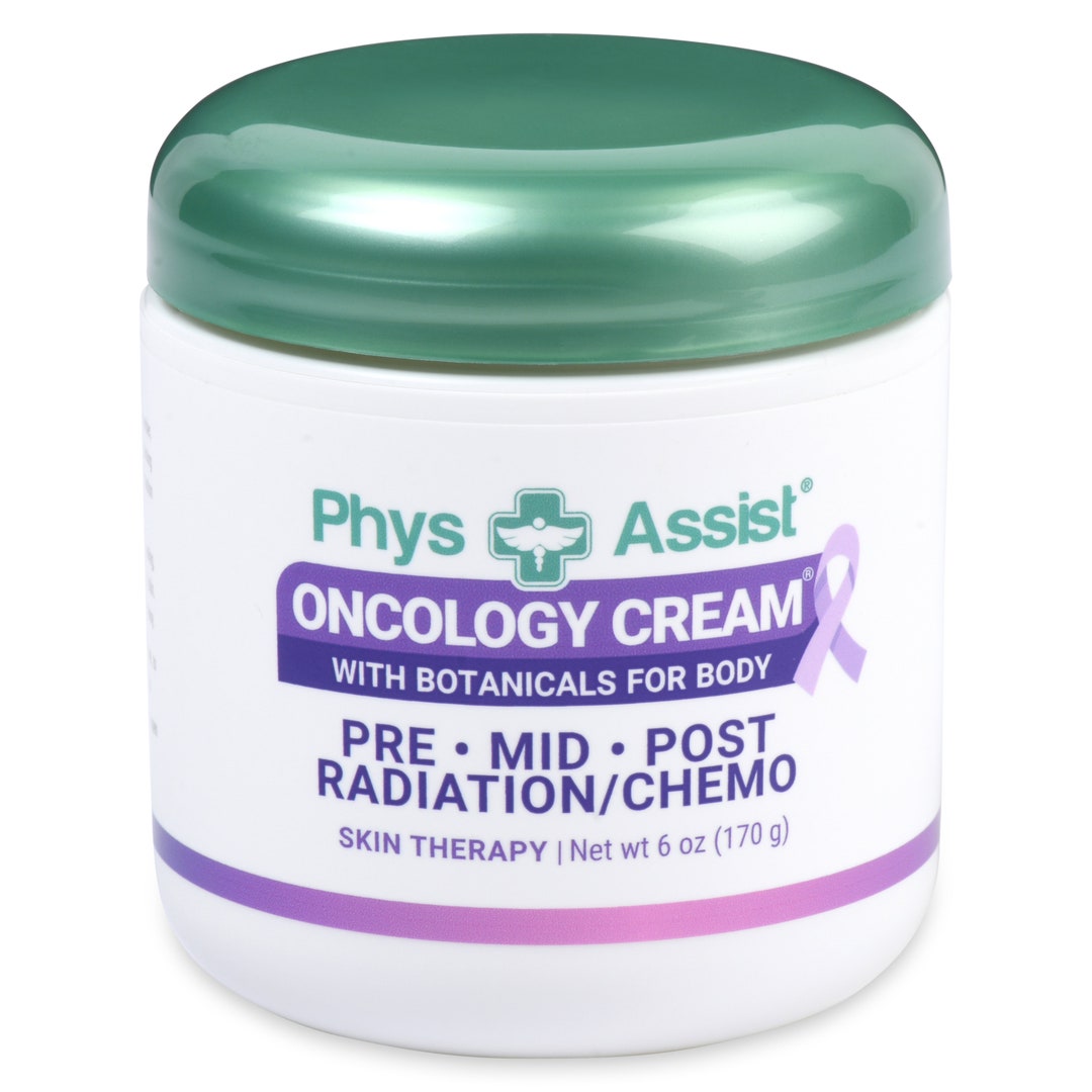 Physassist Oncology Body Cream With Botanicals, Family Size 6oz. Soothing and Hydrating to ...