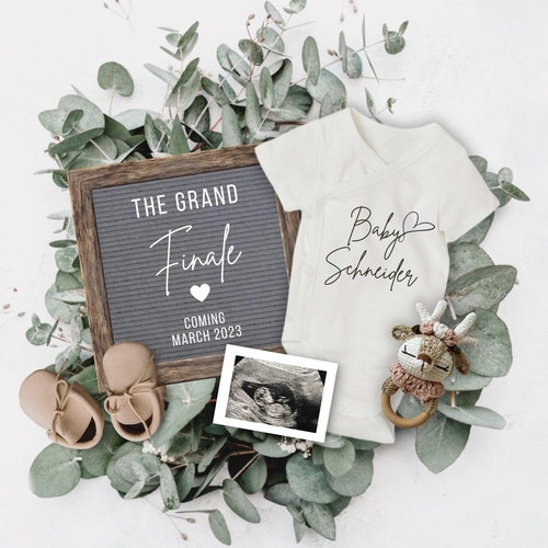 Last Baby Pregnancy Announcement Digital Editable Pregnancy - Etsy