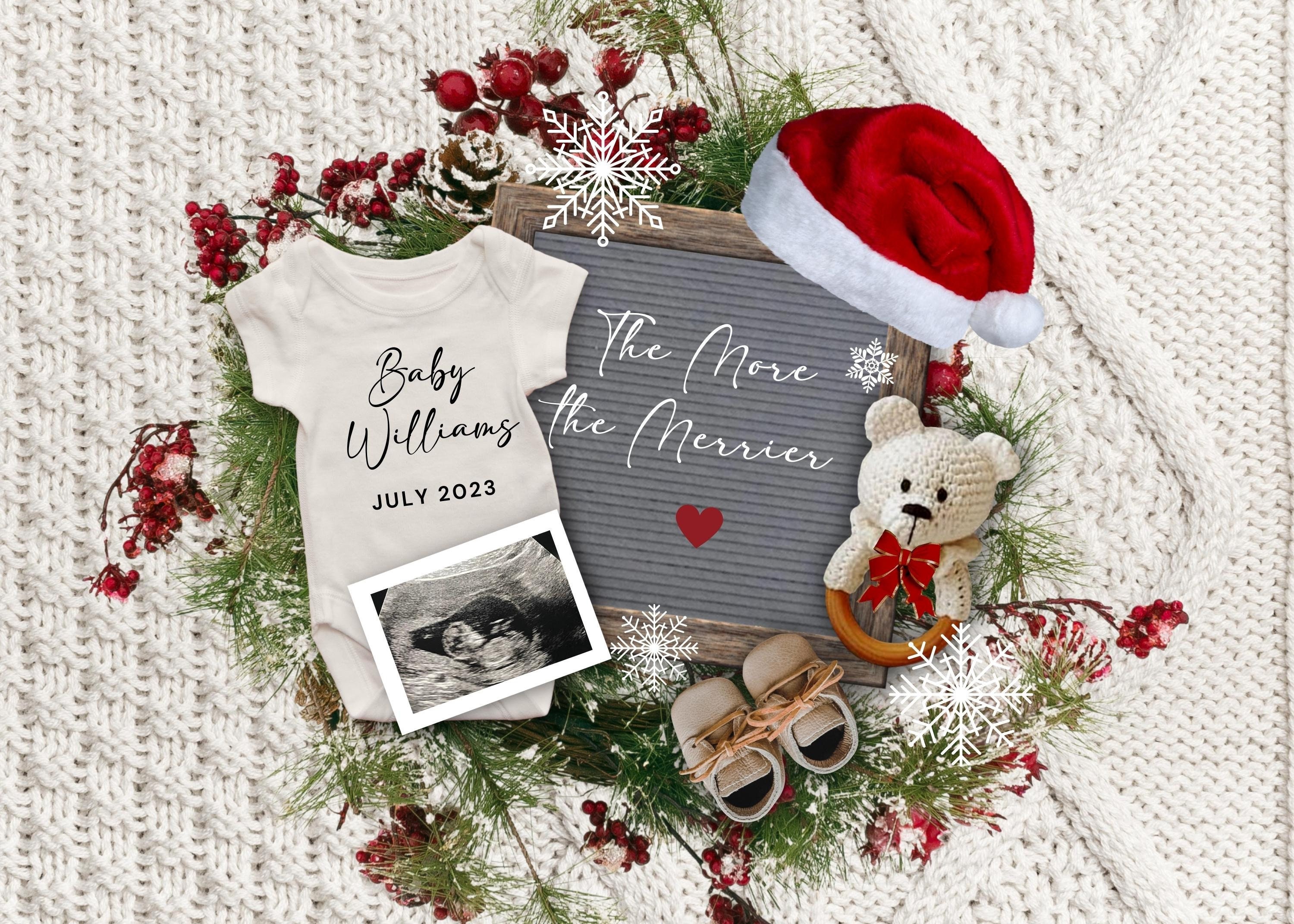 December Baby Announcement