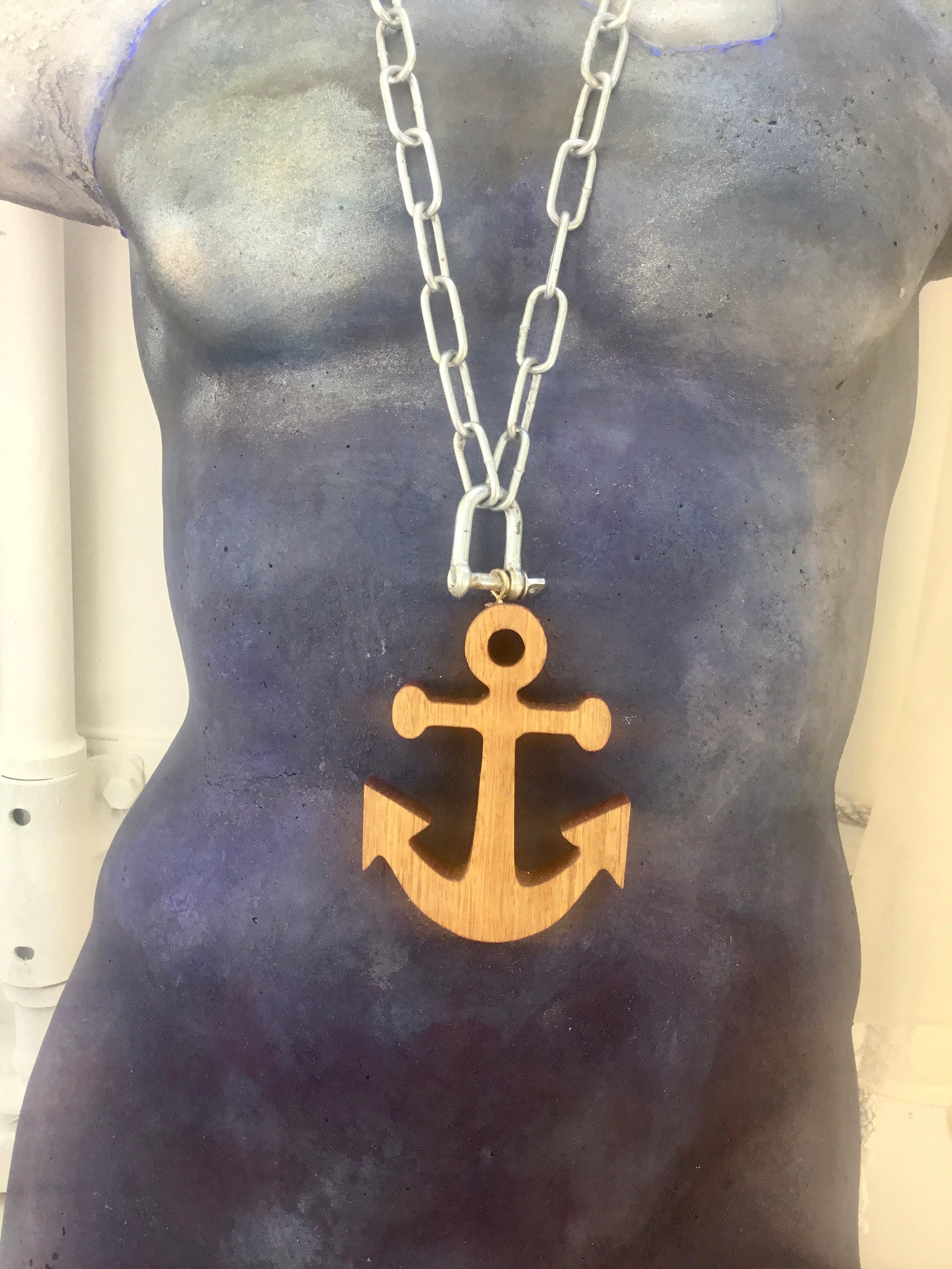 Torso Concrete Male and Female Statue Artwork Including Wood - Etsy