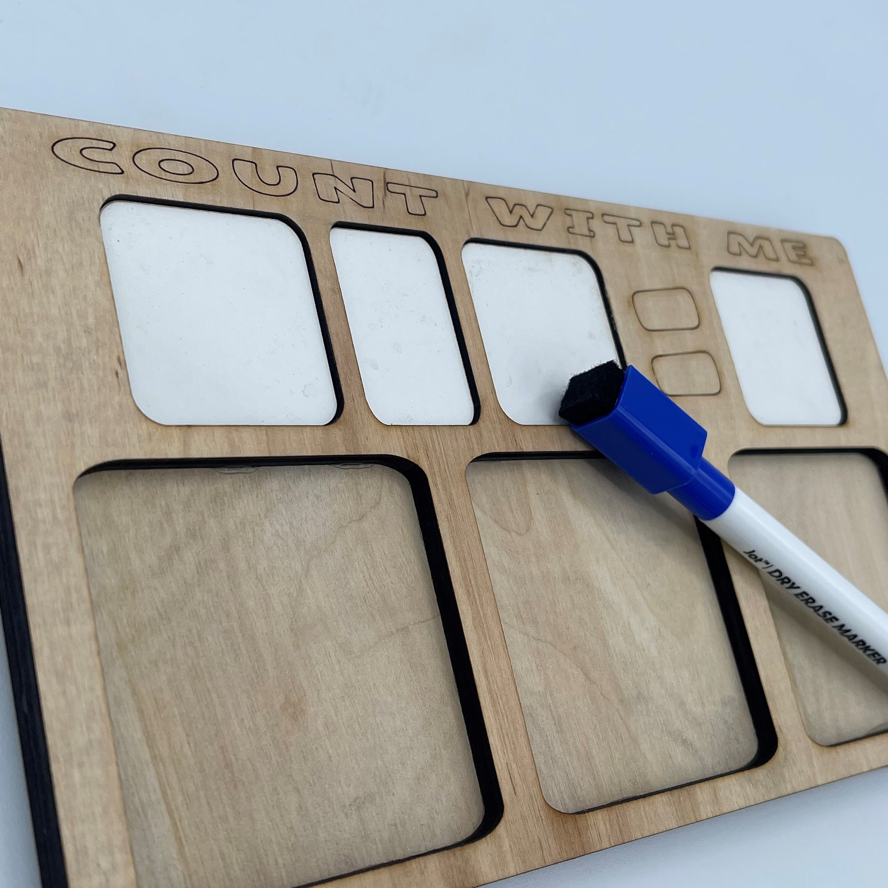 Count With Me Board Learning Assistant - Etsy