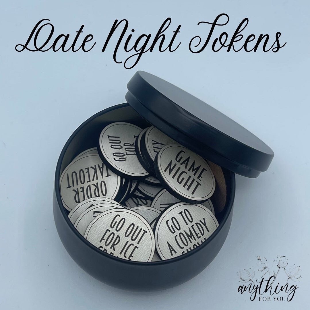 Date Night Token Couples Gift Anniversary Gift - Etsy