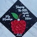 Blue Graduation Cap Topper Custom Grad Cap Graduation Cap - Etsy