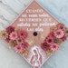 Pink Gold Graduation Cap Topper, Custom Grad Cap, Nurse Grad Cap ...
