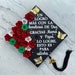 Rose Graduation Flower Cap Topper, 1st Generation Graduate, Mexico ...