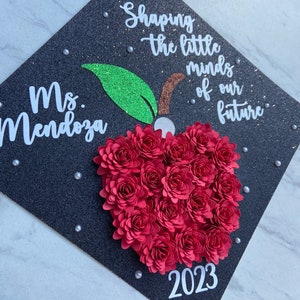 Teacher Graduation Cap, Custom Teacher Grad Cap Topper, Future Teacher ...